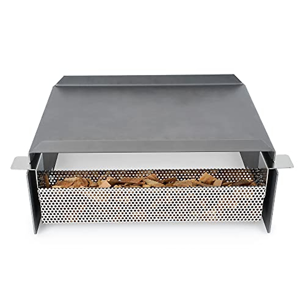 Stanbroil Heavy Duty Steel Heat Baffle Diffuser with Stainless Steel Smoker Box, Replacement Part for Traeger, Camp Chef and Most Other Pellet Smoker Grills