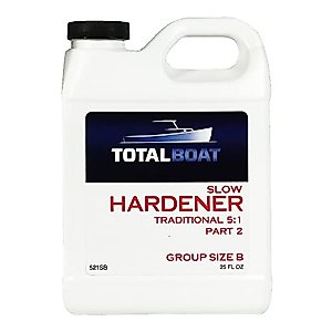 TotalBoat 5:1 Epoxy Slow Hardener 25 Ounces (for 1 Gallon of Resin)