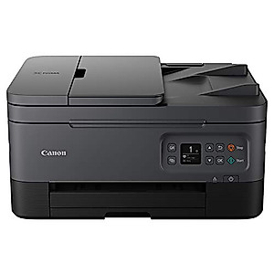 Canon TR7020 All-in-One Wireless Printer for Home Use,Black, Compact (4460C002)