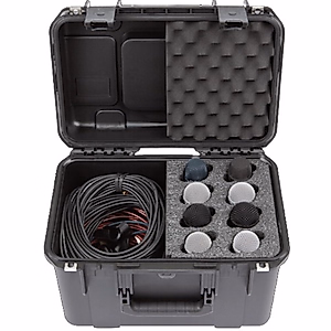 SKB 3i-1610-MC8 iSeries Case for up to 8 Microphones