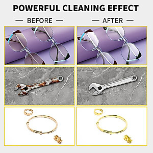 ACMESONIC Ultrasonic Cleaner 2L with Mechanical Timer Heater 2l ultrasonic Cleaner for Cleaning, Jewelry, Coins, Metal Small Parts, Circuit Board, Lab Tools, etc