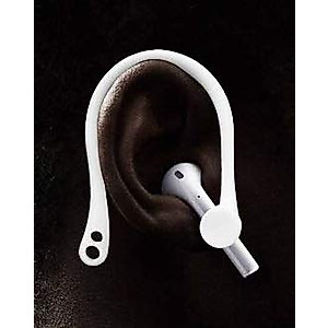 BLLQ Ear Hooks Compatible with Air Pods [Anti-Drop][Comfortable] [Fit] [Durable], Compatible with AirPod1 & 2 Earbud Ear Hook ，White