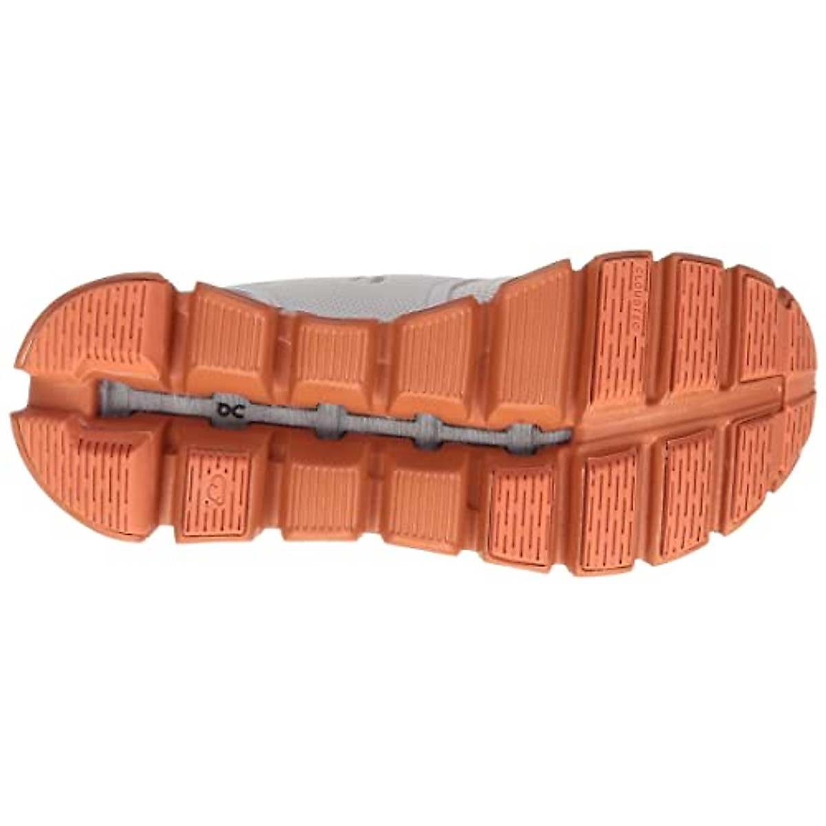 On Cloud 5 Womens (Frost/Canyon, us_Footwear_Size_System, Adult, Women, Numeric, Medium, Numeric_6_Point_5)