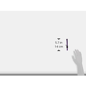 Petmate 11407 Cat Pet Collar, 3/8 by 8 to 12-Inch, Arabesque Purple