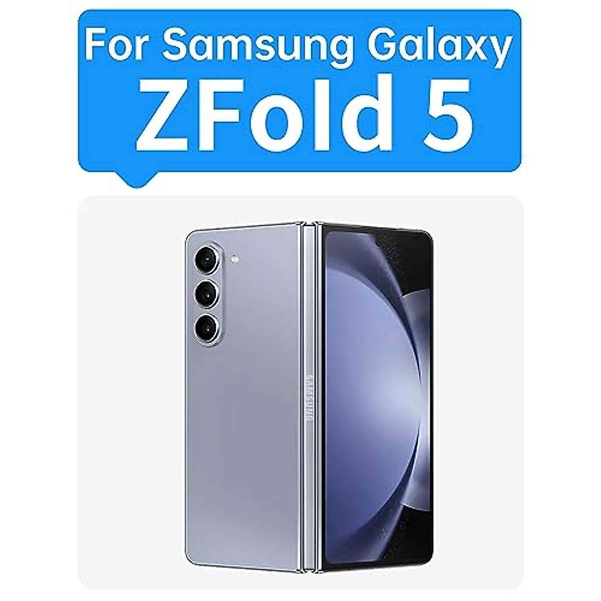 Quikbee [Samsung Galaxy Z Fold 5 Case], for Samsung Galaxy Z Fold 5 [Mil-Grade Protection],Full Body Protective Bumper,Carbon Fibre Texture,Anti-Slip and Ultra-Thin, Protective Case - Red.