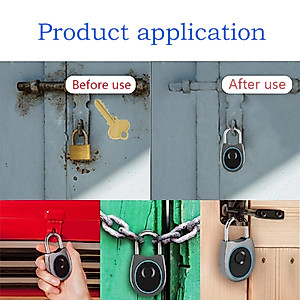 Fingerprint Padlock Keyless Smart Touch Metal Warteoof IP65 Anti-Theft Intelligent for Sports Gym School Out Door Fence Hasp Storage Backpack Suitcase Luggage Grey