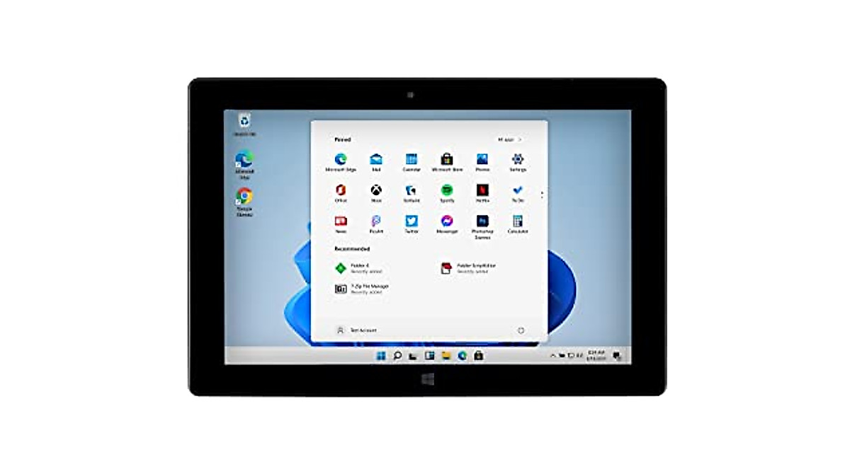 Fusion5 10" Windows 11 FWIN232 PRO N4120 Intel Quad-Core Ultra Slim Windows Tablet PC - 6GB RAM ...