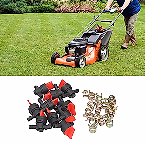 01 02 015 Lawn Mower Fuel Shut Off Valve, Fuel Cut Off Valve Good Compatibility Exquisite Craft for Agriculture for Home for AM36141 AM107340 for Garden