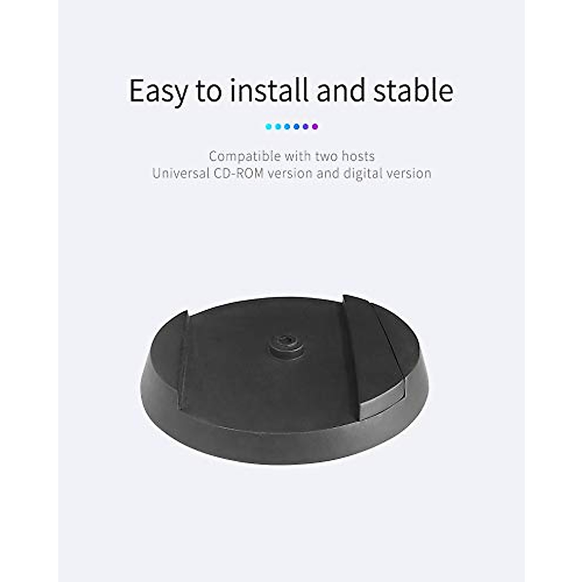 U/D PS5 Stand Replacement Vertical Stand with Screw for Playstation 5 Console Digital Edition and Disc Version