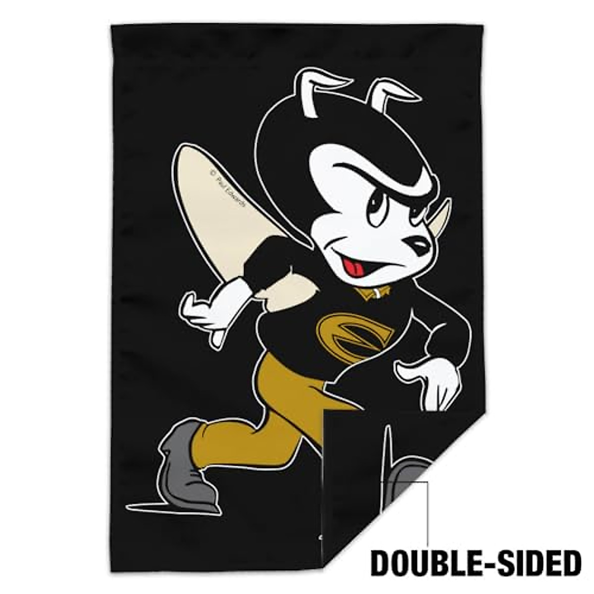 Emporia State University Secondary Logo Garden Yard Flag