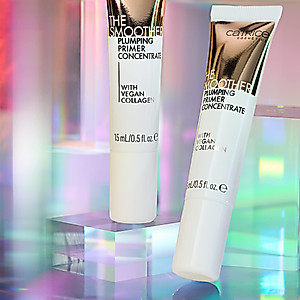 Catrice | The Smoother Plumping Primer Concentrate | With Vegan Collagen & Niacinamide | Hydrates & Visibly Fills Fine Lines for Youthful Radiant Skin | 95% Natural Ingredients | Vegan & Cruelty Free
