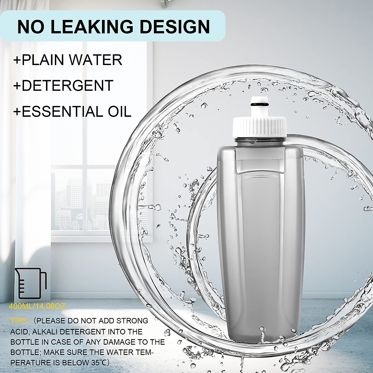 Spray Mop for Floor Cleaning, 360Rotatable Mop with 4 Washable Pads, Refillable Spray Bottle and 1 Scraper, Flat Mop for Home Kitchen Hardwood Laminate Wood Ceramic Floor Cleaning,White