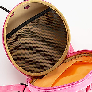 KIDDIETOTES Mini Ladybug Backpack with Safety Harness for Kids, Toddlers, and Children - Perfect for Daycare, Preschool, and Pre-K