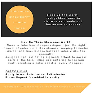 Watercolors Semi Permanent Color Depositing Shampoo. Sulfate & Paraben Free to Maintain & Enhance Hair Color 8 fl oz - WARM SPICE