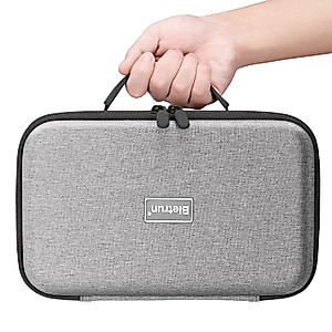 Wireless Microphone Case for JBL Wireless Two Microphone System and Bietrun Wireless Mics WXM 02/WXM 04/WXM 19/WXM19A/WXM 21, Portable Microphone Storage EVA Hard Shell Exterior Case, Case Only