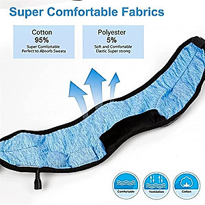 Sleep Headphones Bluetooth Eye Mask Sleeping Aid 3D Eye Cover for Stress Relief Wireless Headset Gray