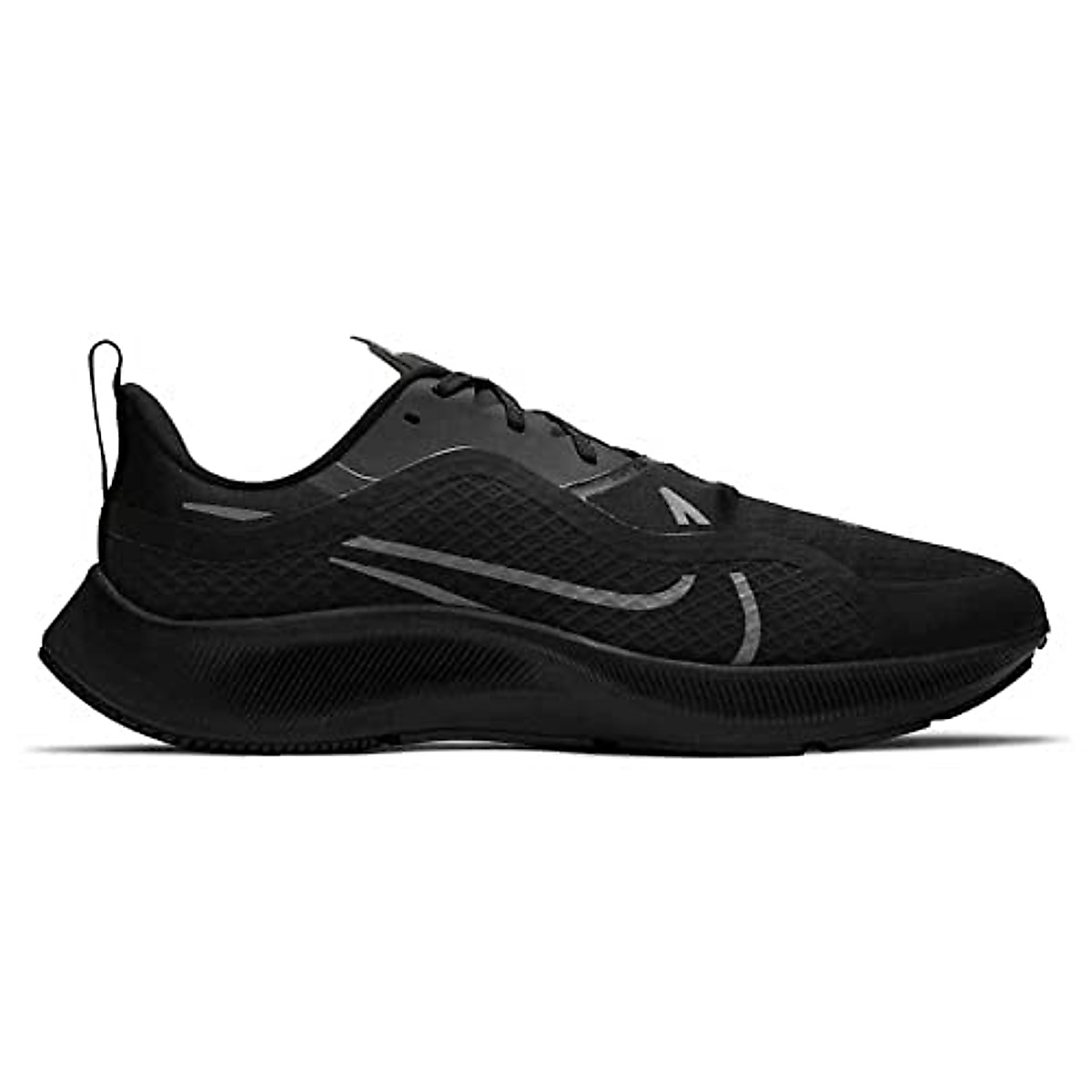Nike Air Zoom Pegasus 37 Shield Mens Running Trainers CQ7935 Sneakers Shoes (UK 7 US 8 EU 41, Black Anthracite 001)