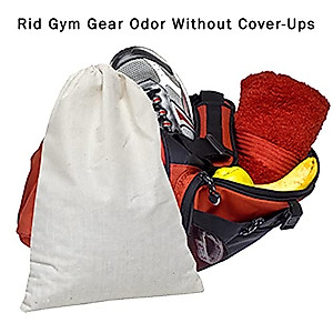 SMELLEZE Reusable Gym Bag Odor Remover Deodorizer Pouch: Gets Stink Out From Any Bag Without Scents