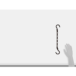 Everyday Home Saving Closet Space Savers Organizer-Vertical or Horizontal Multi Hanger for Shirts, Pants, Coats by Lavish Home (10 Pack), (L) 8.3” x (H) 3.5 (L) 15”, Black