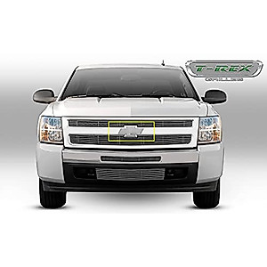 2007-2013 Silverado 1500, 07-10 HD Front Bowtie with Border, Polished, 1 Pc, Bolt-On - PN #19110