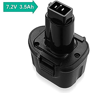 FirstPower DW9057 Compatible with Dewalt 7.2V Battery DW9057 DE9057 DE9085 DW920K DW920K2 DW925K DW925K2 DW968K 2-Pack
