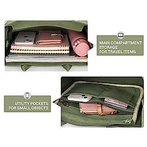 Tote Bag For Women,The Womens Tote Bags with zipper,Canvas Tote Purse Can shoulder/crossbody,Handbag