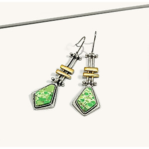 JA.S.JR Silver Handmade Boho Earrings Dangle Earrings for Women