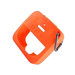XBERSTAR Silicone Cover Sleeve for Bose SoundLink Micro Speaker Soft Silicone Protective Cover Case (Orange)