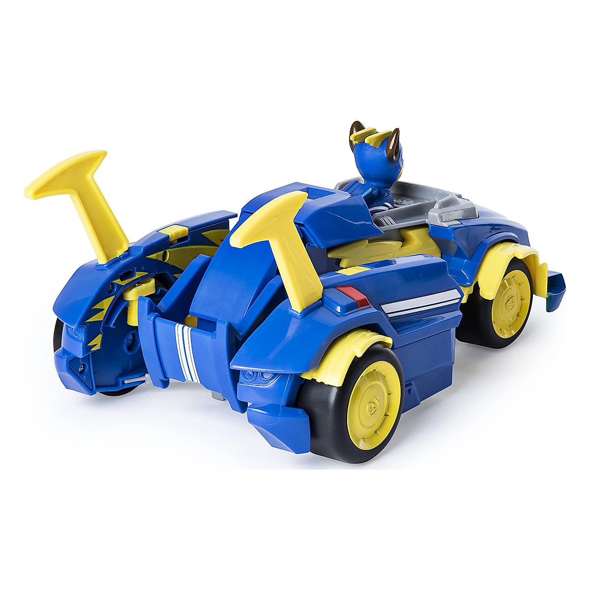 Paw Patrol, Mighty Pups Super Paws Chase’s Powered Up Cruiser Transforming Vehicle