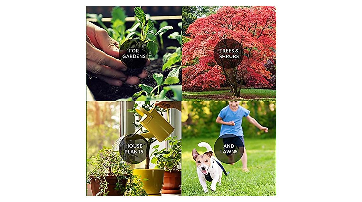 Nature's Bio-Enhanced 10-8-8 Plant Food: All-Purpose & Pet-Safe