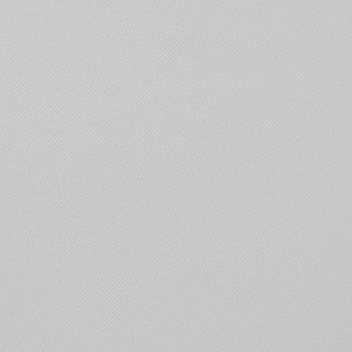 ECLIPSE Andover Solid Tripleweave Thermal Blackout Grommet Curtains for Bedroom (2 Panels), 42 x 84 in, Silver White