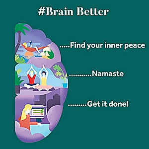 NEURIVA Destress Brain Supplement for Focus, Concentration & Accuracy with L-Theanine for Relaxation & Everyday Stress Reduction and Melon Concentrate to Help Fight Oxidative Stress, 30ct Capsules