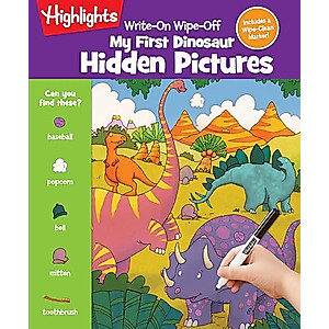 Write-On Wipe-Off My First Dinosaur Hidden Pictures (Write-On Wipe-Off My First Activity Books)