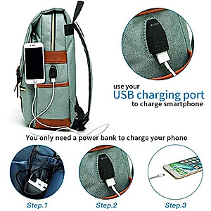 WGEEEY Kpop BTS School Backpack Merchandise, BTS Book Bag Casual Backpack for Army Gifts Green