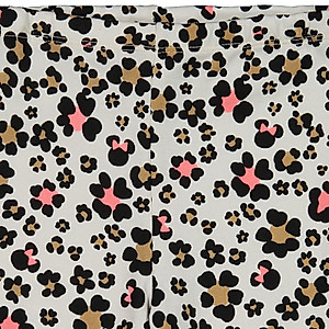 Disney Minnie Mouse Toddler Girls T-Shirt and Leggings Outfit Set Dark Pink 3T