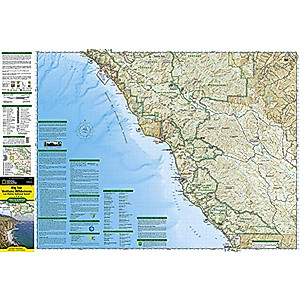 Big Sur, Ventana Wilderness Map [Los Padres National Forest] (National Geographic Trails Illustrated Map, 814)