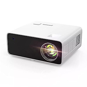 DROOS Video Projector with WiFi Bluetooth Portable Projector Full 1080P Support 4K LED Home Outdoor Projector (Color : A, Size : 4(projectors)
