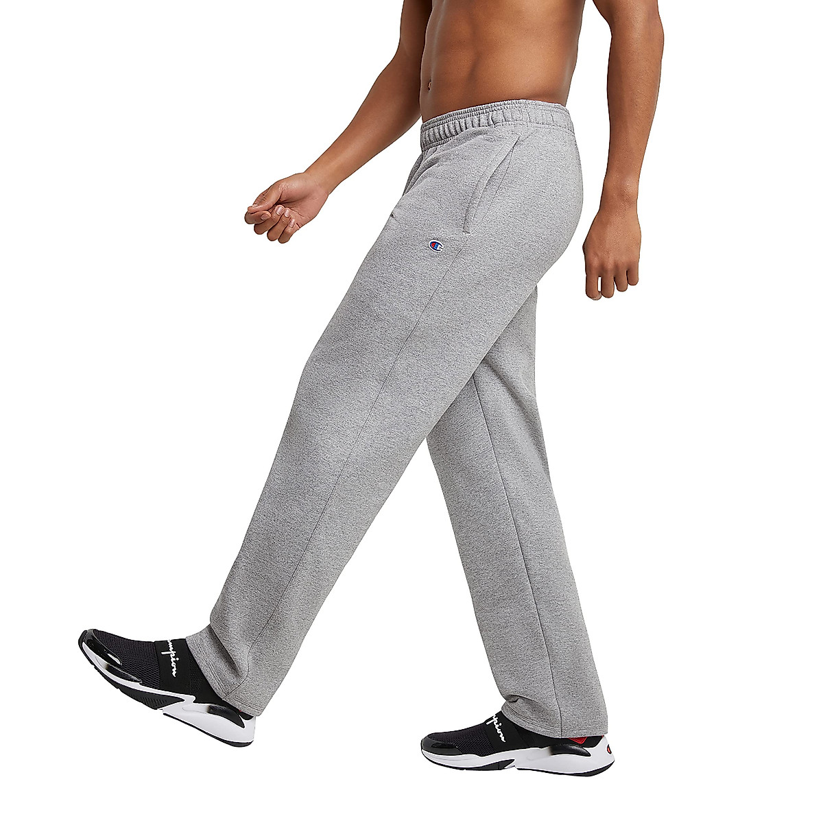 Champion Men's Sweatpants, Powerblend, Fleece, Open-Bottom Sweatpants (Reg. or Big & Tall)