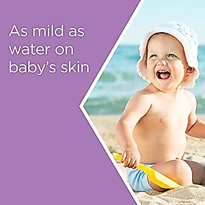 Aveeno Baby Continuous Protection Zinc Oxide Mineral Sunscreen Lotion for Sensitive Skin, Broad Spectrum SPF 50, Tear-Free, Sweat- & Water-Resistant, Paraben-Free, Non-Greasy, 7 fl. oz