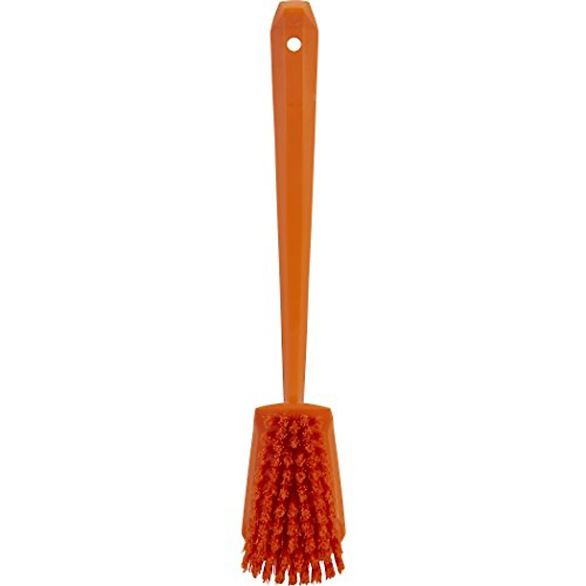 Vikan, Orange Brush,Washing,Stiff,15.75",PP/PBT, 4186