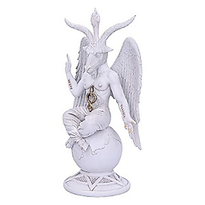Nemesis Now B5260S0 Dark Lord 26cm White Baphomet Figurine