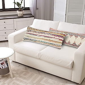 LR Home Callie Pillow, 1 Count (Pack of 1), Multi/Natural