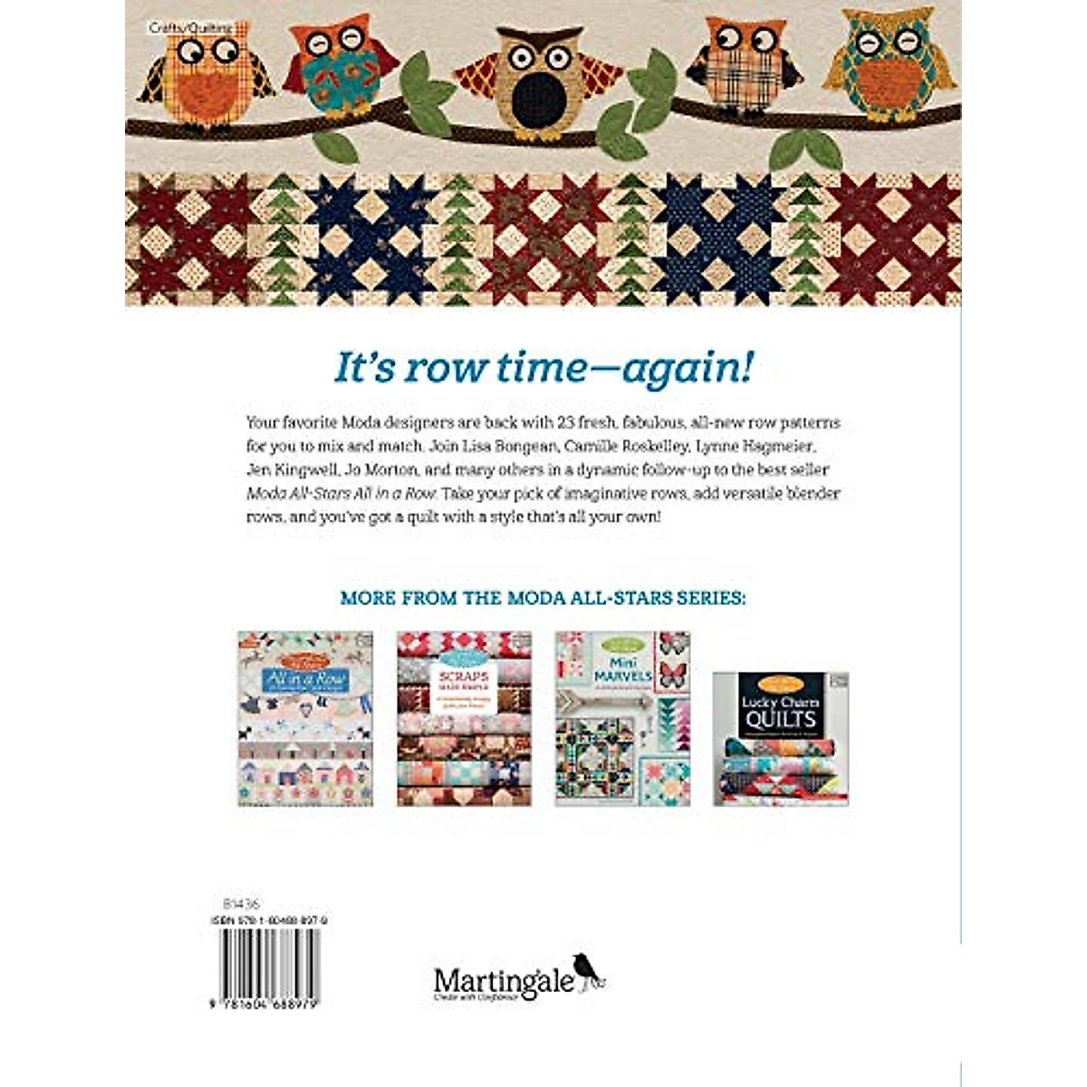 Moda All-Stars - All in a Row Again: 23 Row-by-Row Quilt Designs