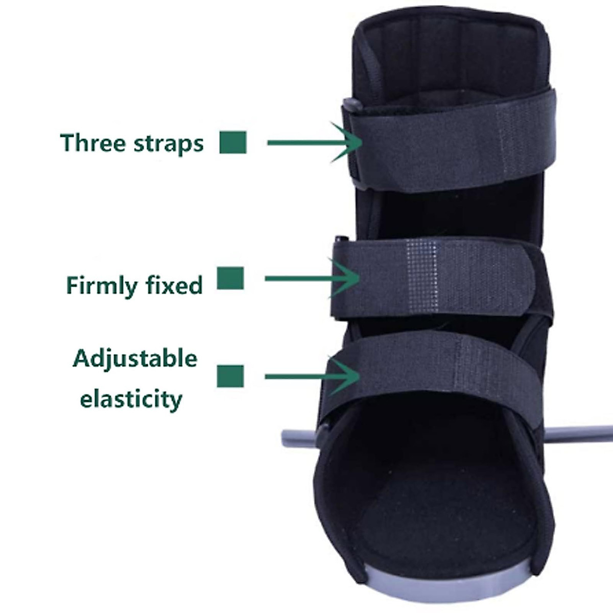 Drop Foot Night Splint, Adjustable Foot Drop Orthotic Brace Splint Supports for Hemiplegia Stroke Shoes Walking Foot Stabilizer, Help Relieve Foot Heel Pain Associated