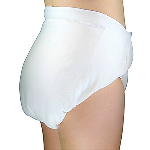 InControl - Nighttime Fitted Cloth Diaper - White (Large/X-Large)