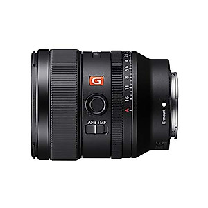 Sony E-mount FE 24mm F1.4 GM Full Frame Wide-angle Prime Lens (SEL24F14GM), Black
