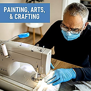 Powder Free Disposable Nitrile Gloves Large -1000 Pack Case, Blue -Medical Exam Gloves - Bulk Gloves Supply