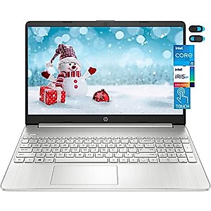 HP 2022 15.6 Inch HD Touchscreen Business Laptop, 11th Gen Intel Quad-Core i5-1135G7, 32GB DDR4 RAM, 1TB PCIe SSD + 1TB HDD, Intel Iris Xe Graphics, USB-C, HDMI, Wi-Fi, Win11 S + YSC Accessory