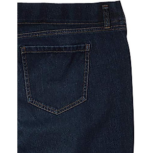 Amazon Essentials Women's Pull-On Knit Jegging (Available in Plus Size), Dark Wash, Medium Short