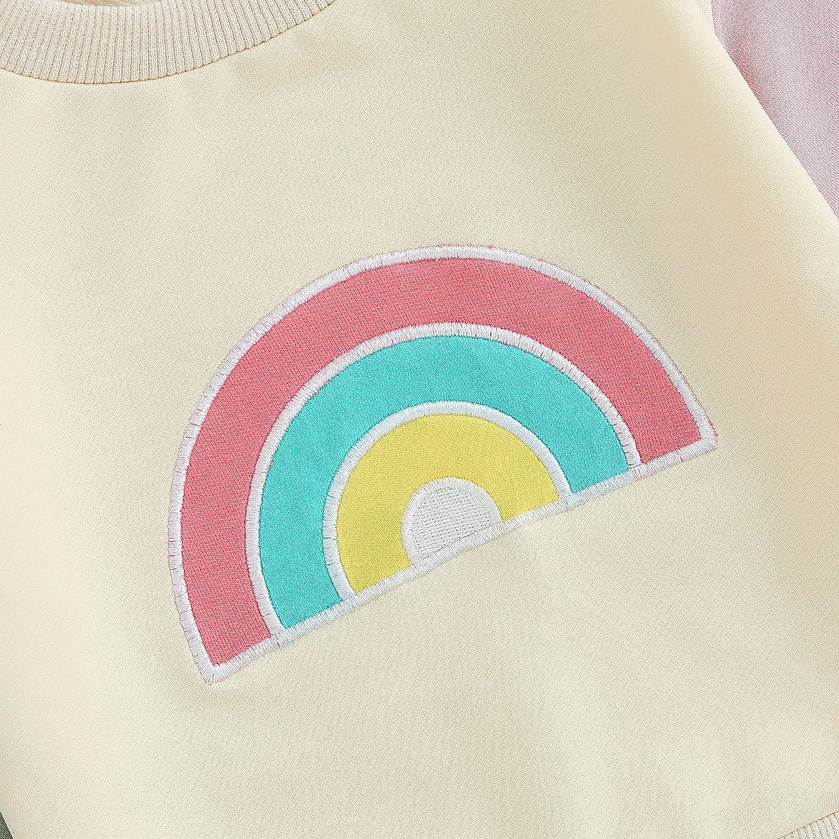 Thorn Tree Newborn Baby Girls Clothes Cotton Suit Cute Baby Kid Infant Toddler Play Wear Rainbow Outfits